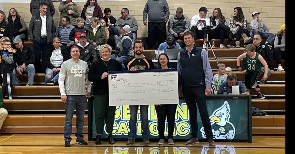 Primebank Contribution to Gehlen Catholic - KLEM 1410