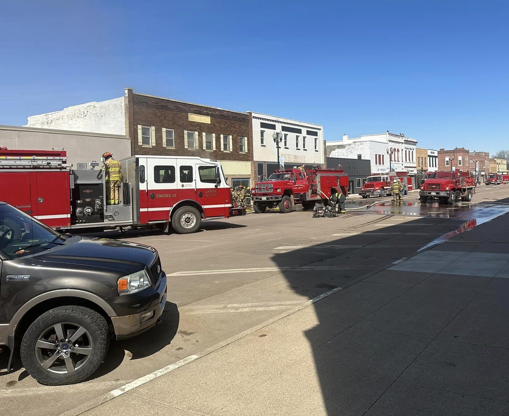 FIRE DAMAGES HAWARDEN BUSINESS - KLEM 1410