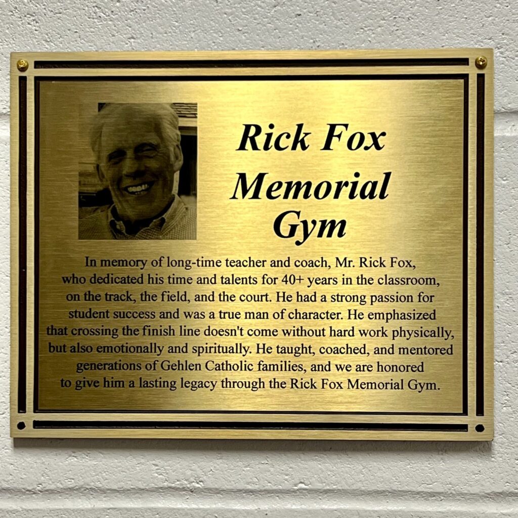Rick Fox Memorial Gym Dedication - KLEM 1410